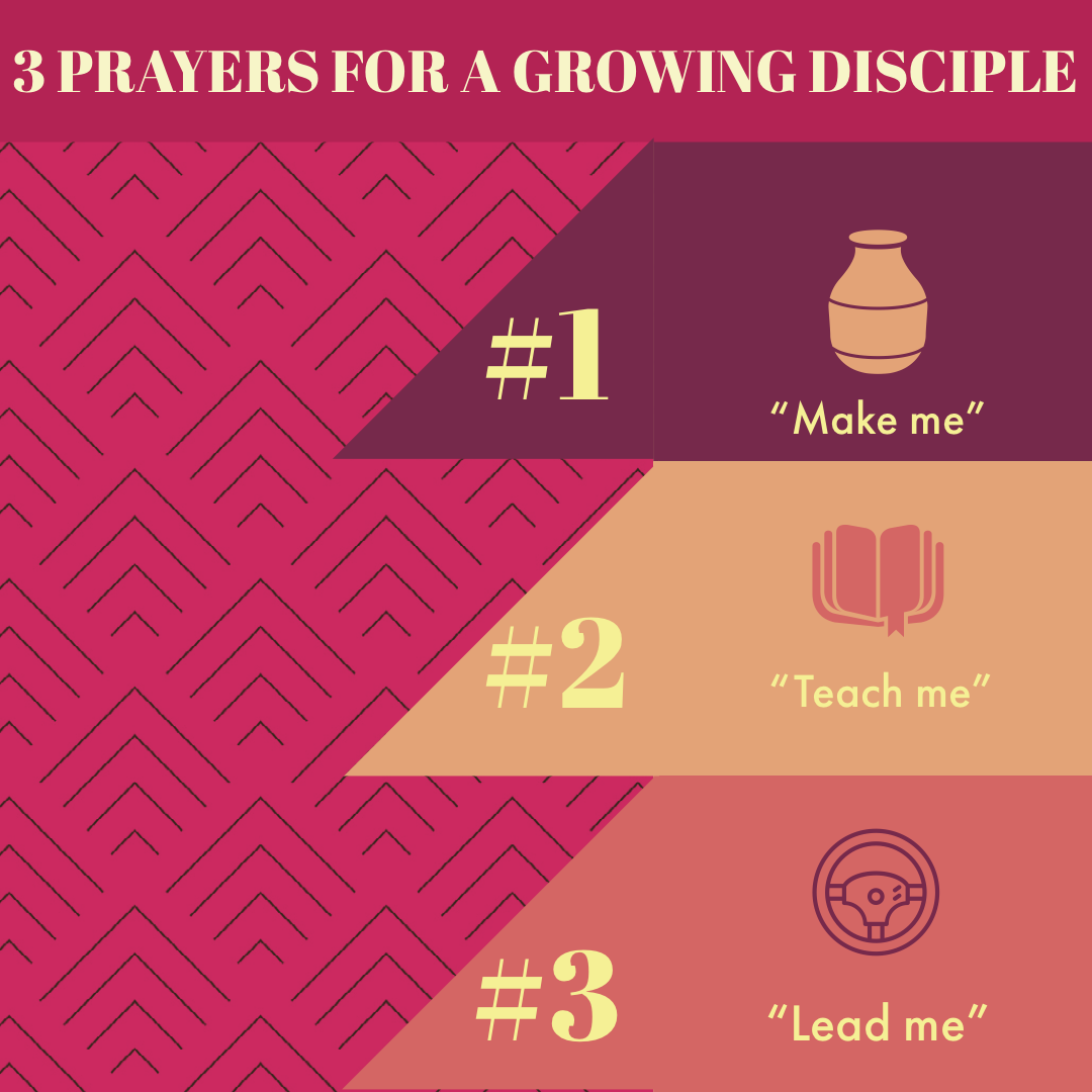 3 Prayers Of A Growing Disciple – The Scripture Feed
